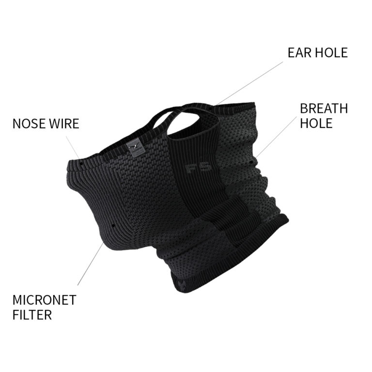 2-in-1 Reversible Winter Filtering Neck Gaiter [NAROO F5]