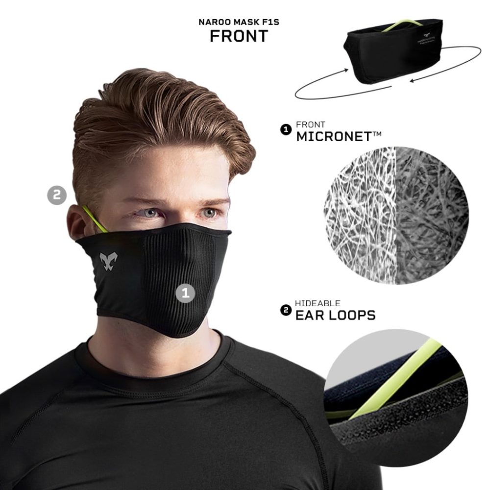 Fine Filtering Summer Mask with Cooling Fabric [NAROO F1s]