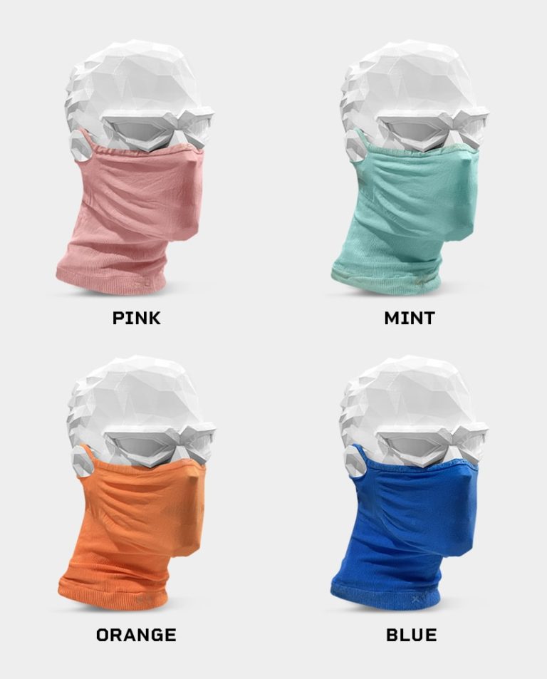 Ultra Thin Pro Fishing Neck Gaiter with Ear Loops [NAROO X1]