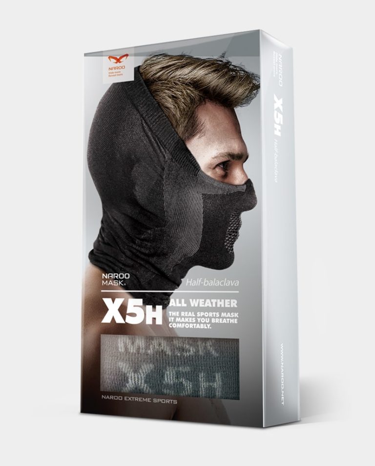 Breathable Windproof Sports Half Balaclava [NAROO X5H]