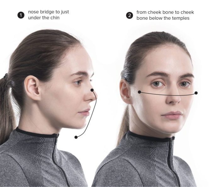 Breathable Windproof Sports Half Balaclava [NAROO X5H]